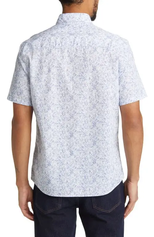 Robert Barakett Shelby Floral Short Sleeve Button-up Shirt