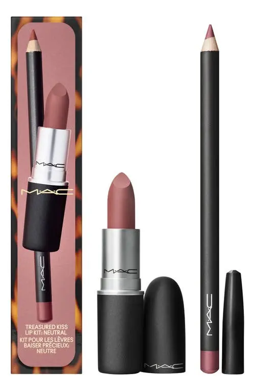 MAC COSMETICS Treasured Kiss Lip Kit $45 Value