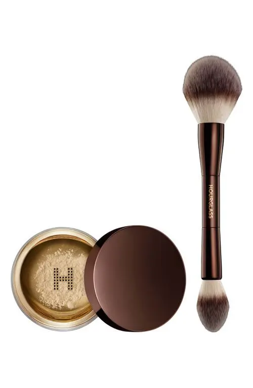 HOURGLASS Veil™ Translucent Setting Powder & Brush Set $120 Value