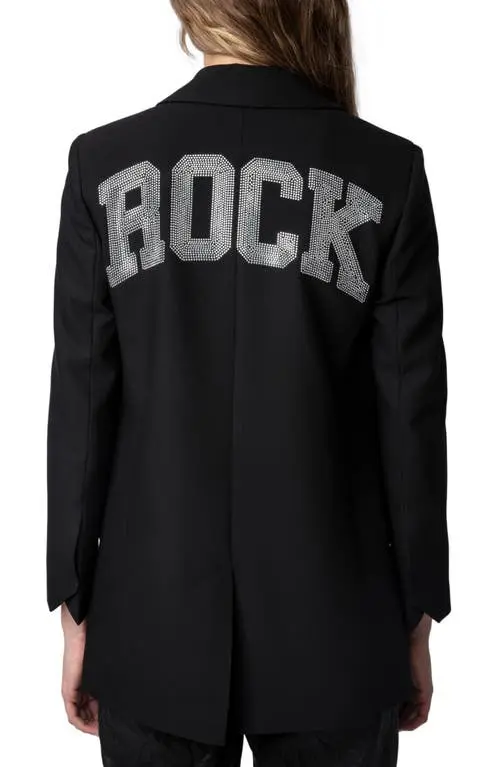 Zadig&Voltaire Viva Rock Strass Blazer