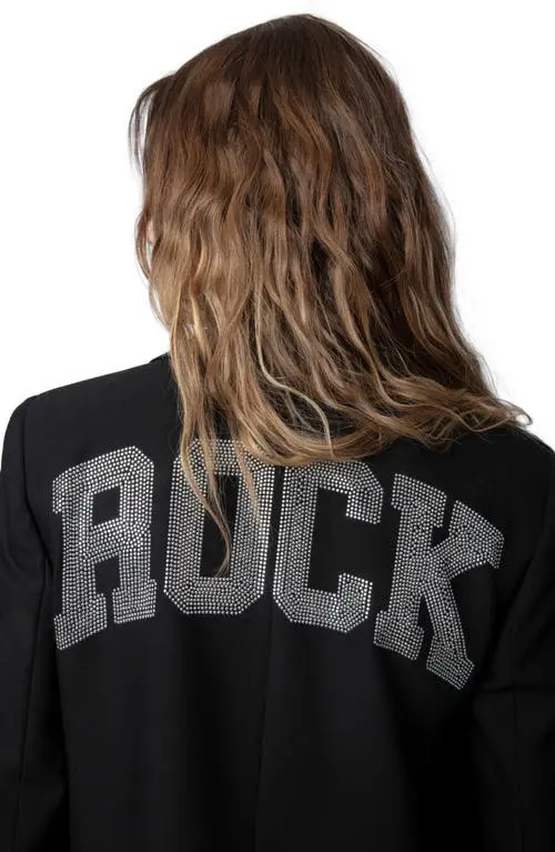 Zadig&Voltaire Viva Rock Strass Blazer