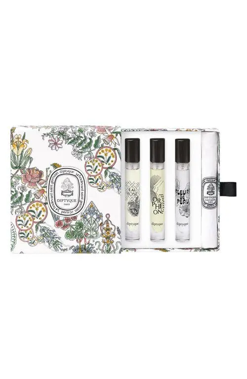 Diptyque Eau De Parfum 3-Piece Travel Discovery Set $110 Value