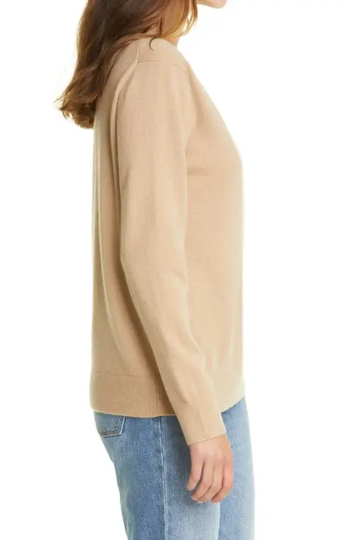 Vince Weekend V-neck Cashmere Sweater - Camel