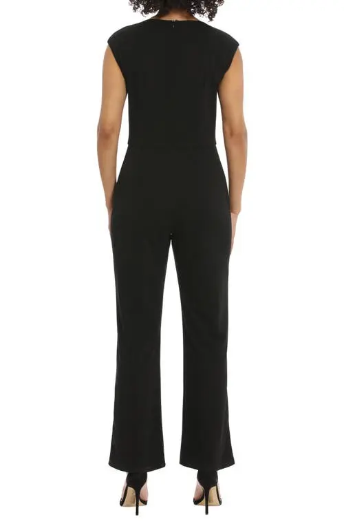 Maggy London Sleeveless Stretch Jersey Jumpsuit