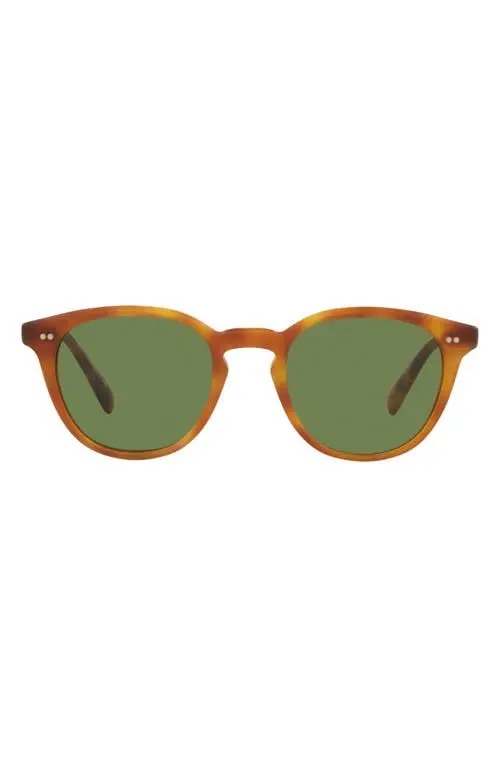 Oliver Spencer Desmon 50mm Sunglasses - Lt Brown