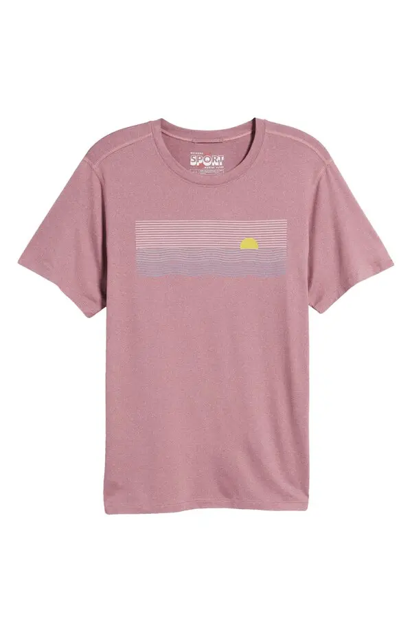 Marine Layer Sport Stripe Graphic T-shirt