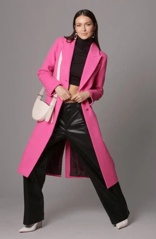Avec Les Filles Longline Blazer-inspired Coat