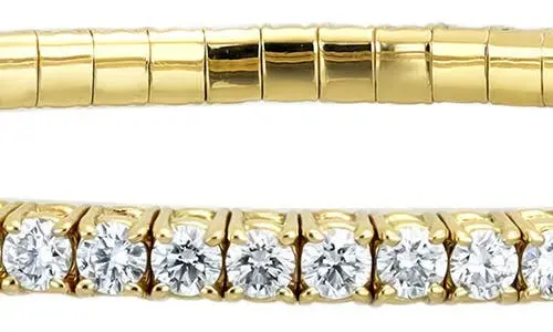 Bony Levy Audrey Trend Diamond Stretch Bracelet - 18k Yellow Gold