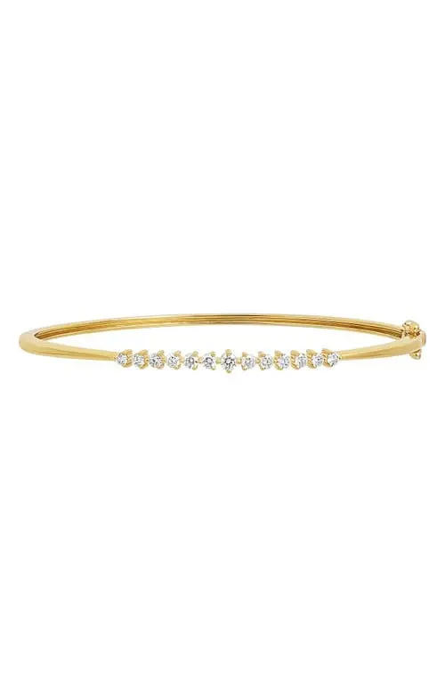 Bony Levy Liora Graduated Diamond Bangle Bracelet - 18k Yellow Gold