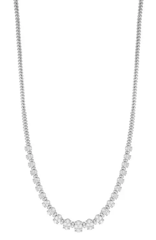 Bony Levy Audrey Graduating Diamond Necklace - 18k White Gold