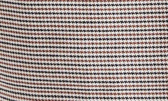 Steve Madden Belted Houndstooth Check Trench Coat