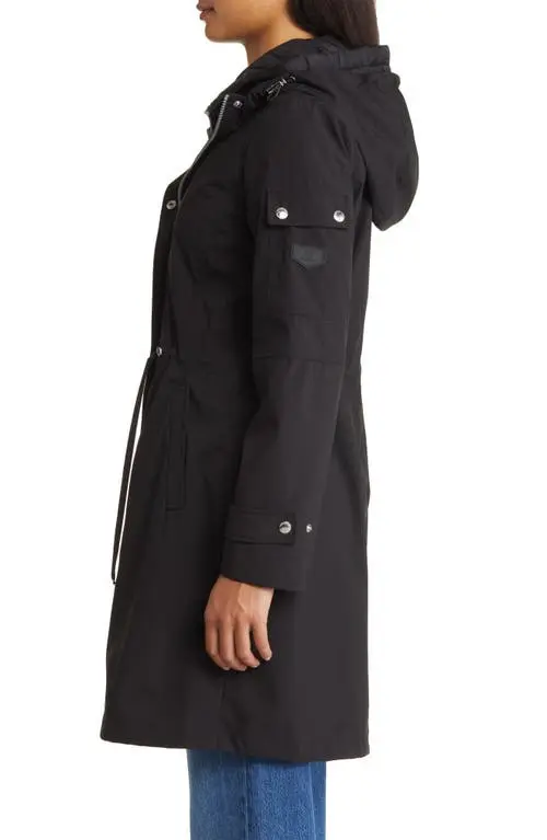Sam Edelman Water-resistant Rain Jacket With Bib