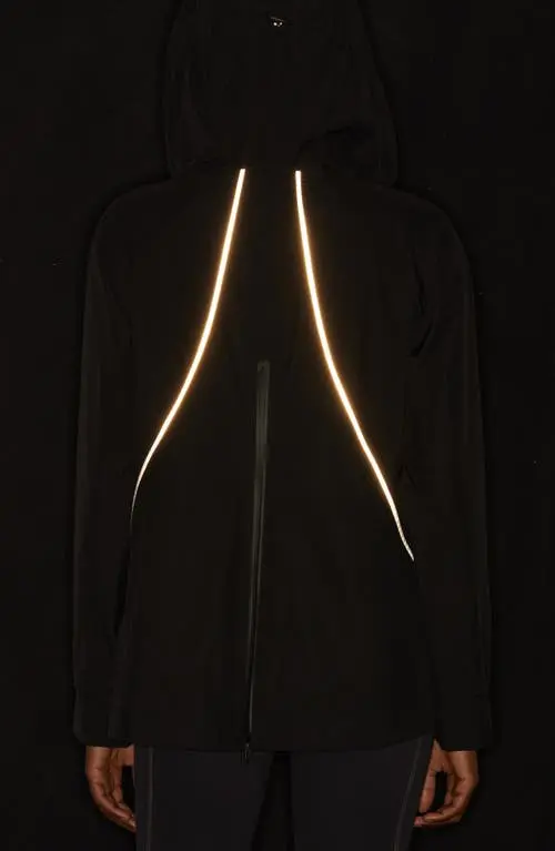 Zella Commute Hooded Water Resistant Rain Jacket