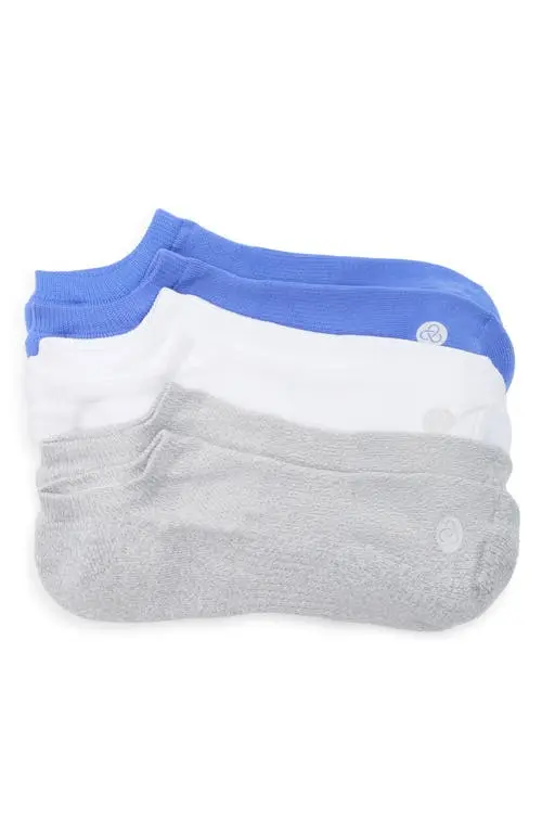 Zella 3-pack Low Training Socks - Blue Azurite