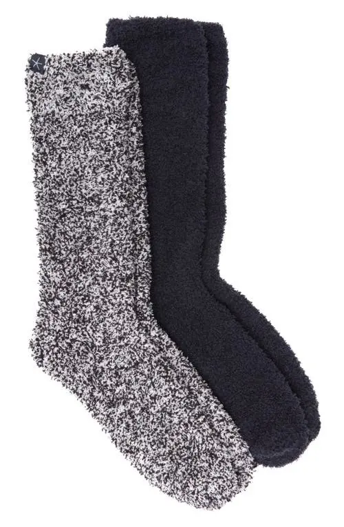 Barefoot Dreams 2-pack Cozychic™ Socks - Tidewater Multi