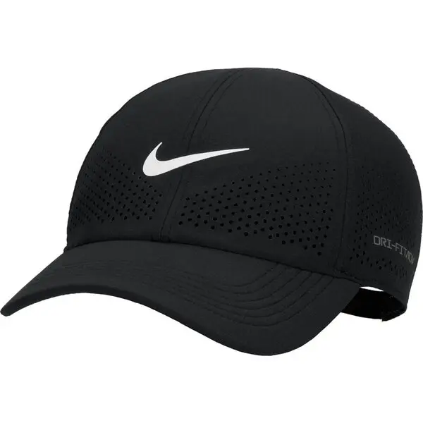 Nike Dri-fit Adv Club Baseball Cap - Black/white