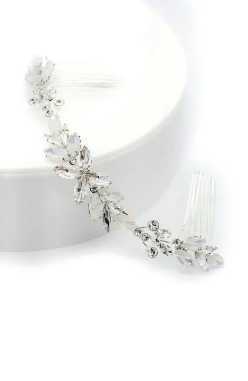 Brides & Hairpins Monroe Halo Comb - Silver