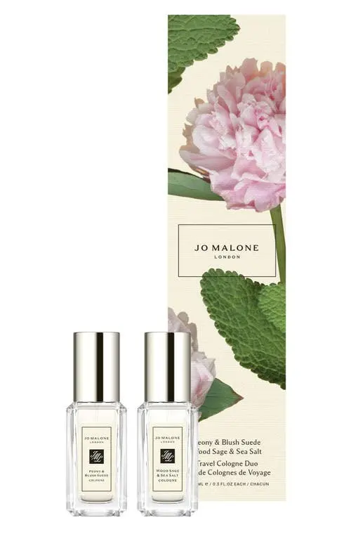 JO MALONE LONDON™ Peony & Blush Suede Cologne & Wood Sage & Sea Salt Cologne Set - No Color