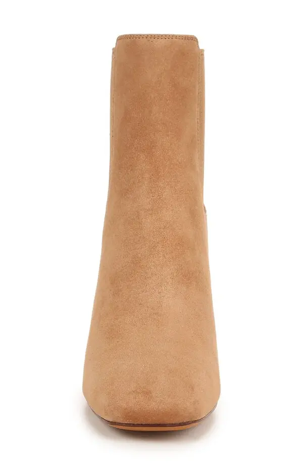 Vince Kimmy Suede Booties - Tan