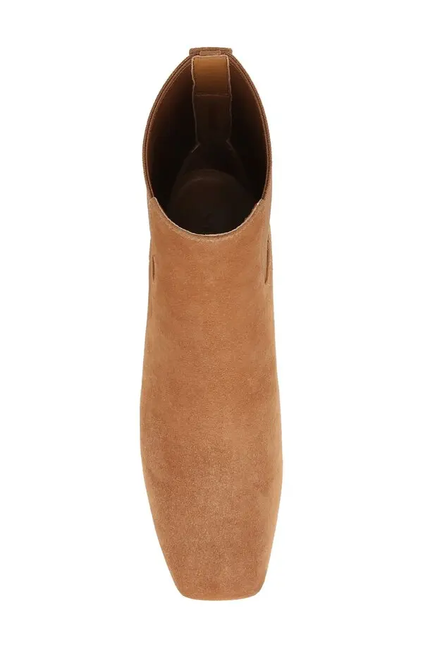 Vince Kimmy Suede Booties - Tan