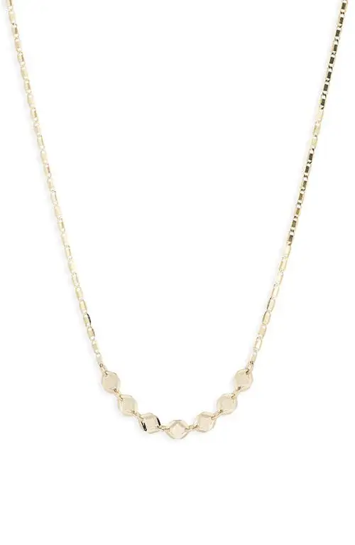 Lana Jewelry 14k Gold Mini Miami Remix Chain Necklace - 14k Yellow Gold