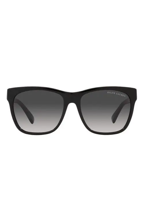 Ralph Lauren 57mm Square Sunglasses - Black