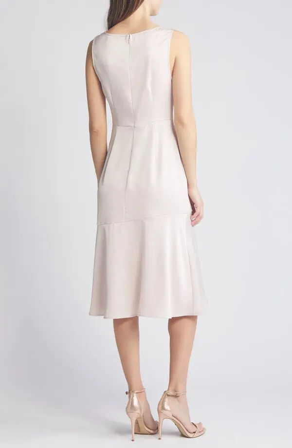 sam edelman cowl neck cocktail dress Sam Edelman Drape Neck Cocktail Dress - Blush