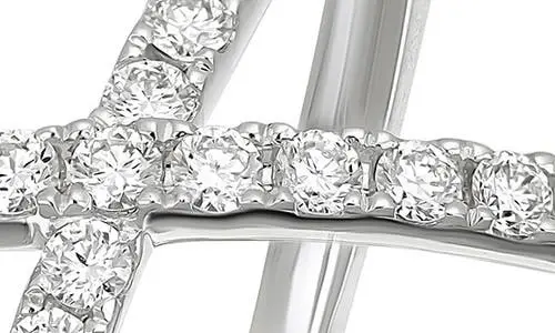 Bony Levy Audrey Diamond Crossover Ring