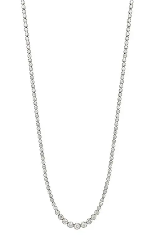 Bony Levy Audrey Diamond Tennis Necklace - 18k White Gold