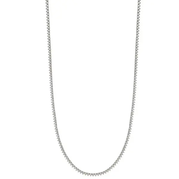 Bony Levy Audrey Diamond Tennis Necklace - 18k White Gold