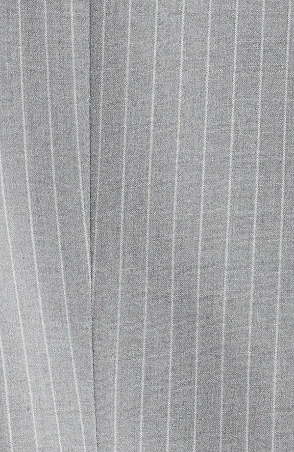WAYF Icon Pinstripe Longline Coat