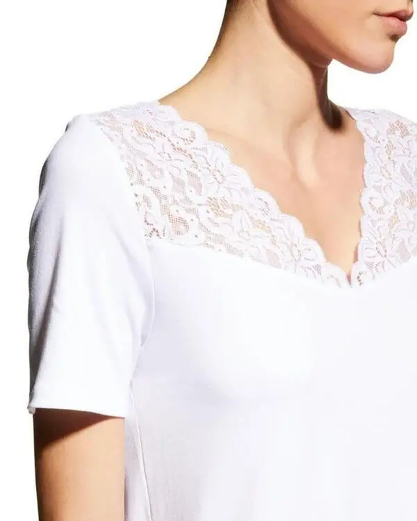 Hanro Moments Tank Gown - White