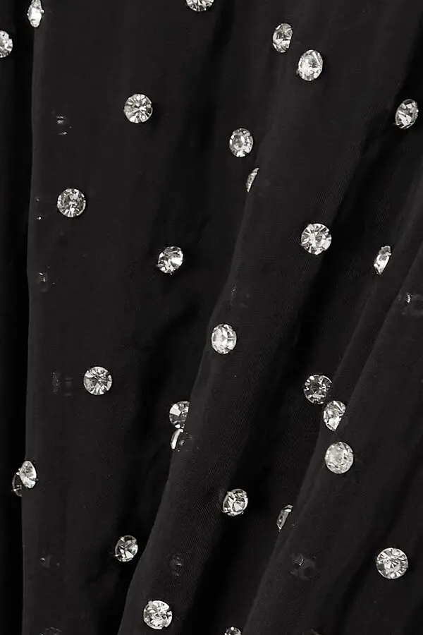 Dodo Bar Or Eran Crystal-embellished Chiffon Midi Dress