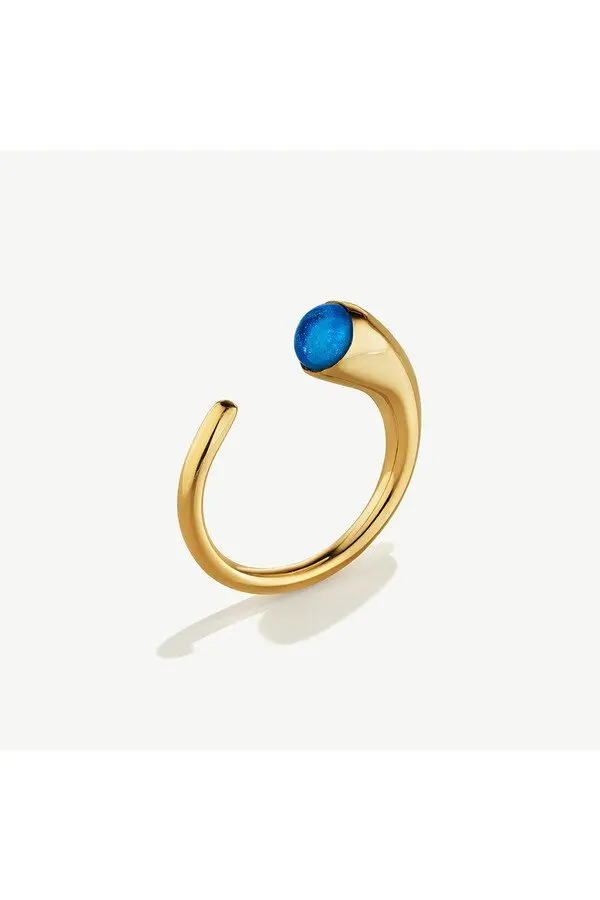SOKO Glass Delicate Dash Ring