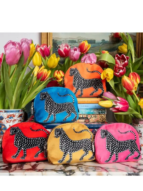 ORTIGIA SICILIA Velvet Makeup Bag