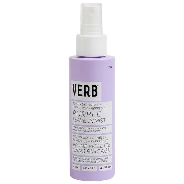 VERB Brighten And Detangle Purple Leave-in For Blonde Hair - One-color