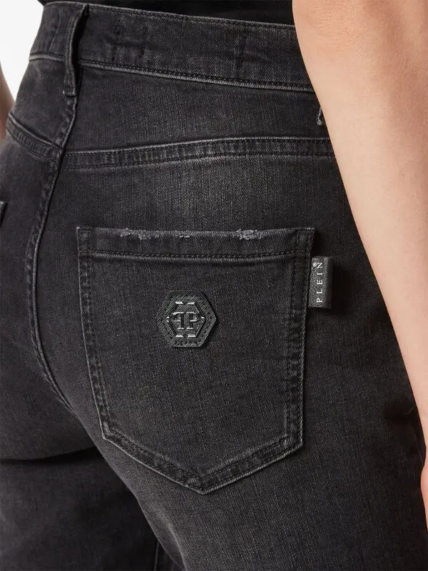 Philipp Plein Mid-rise Straight-leg Jeans