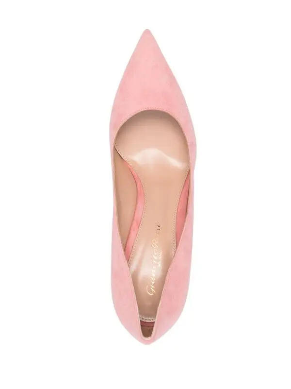 GIANVITO ROSSI 90mm Pointed Pumps - Pink