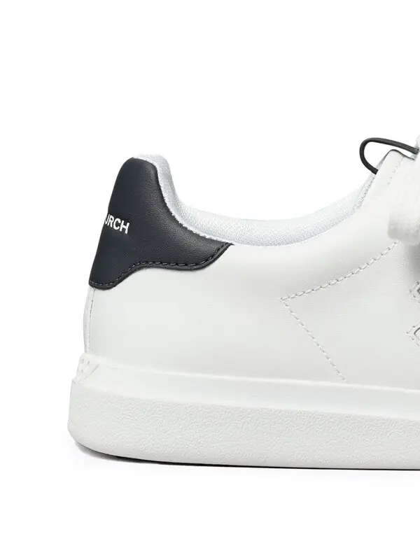 Tory Burch Double T Howell Court Sneakers - White