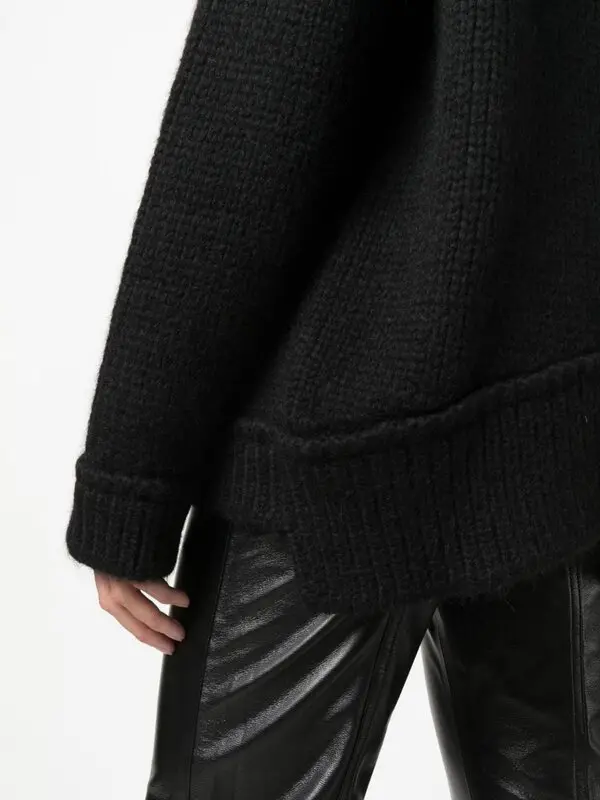 TOM FORD V-neck Pullover - Black