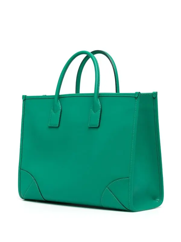 Mcm Munchen Large Leather Tote Bag