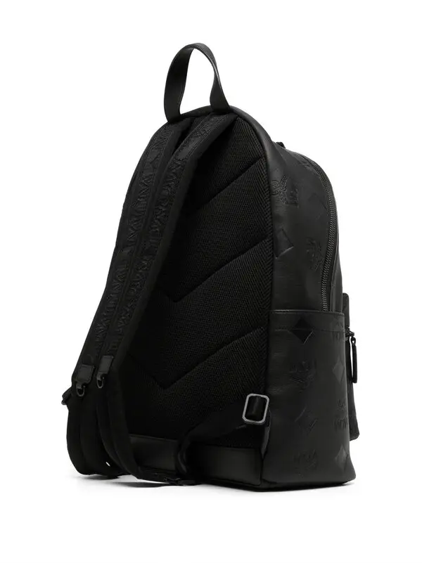 Mcm Stark Leather Backpack