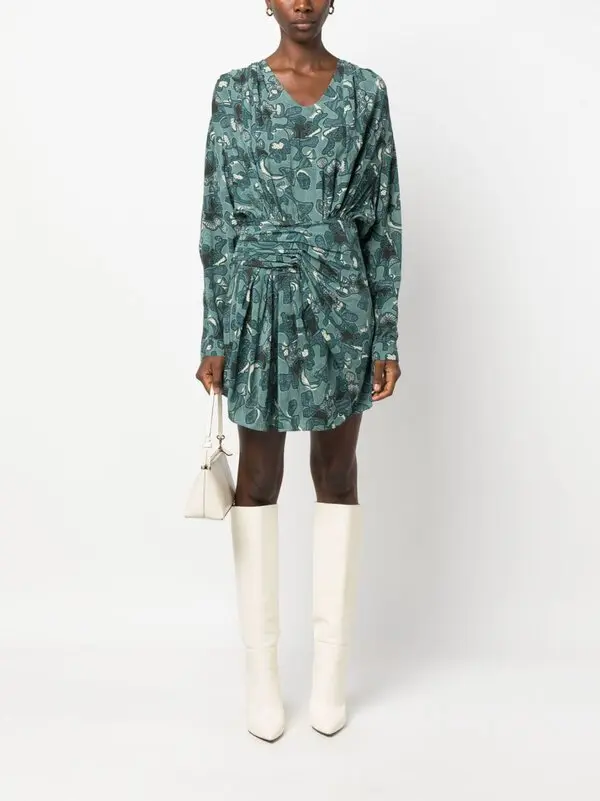 IRO PARIS Fontana Printed Mini Dress