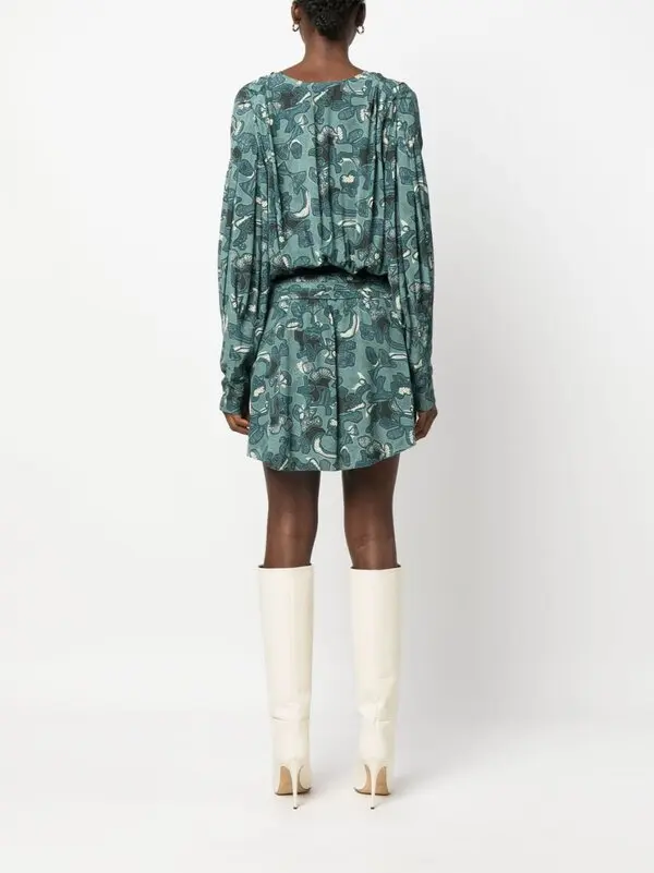 IRO PARIS Fontana Printed Mini Dress