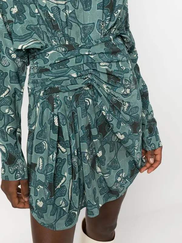 IRO PARIS Fontana Printed Mini Dress