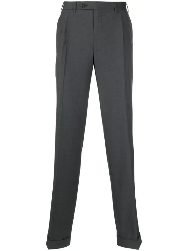 Canali Straight-leg Wool Trousers