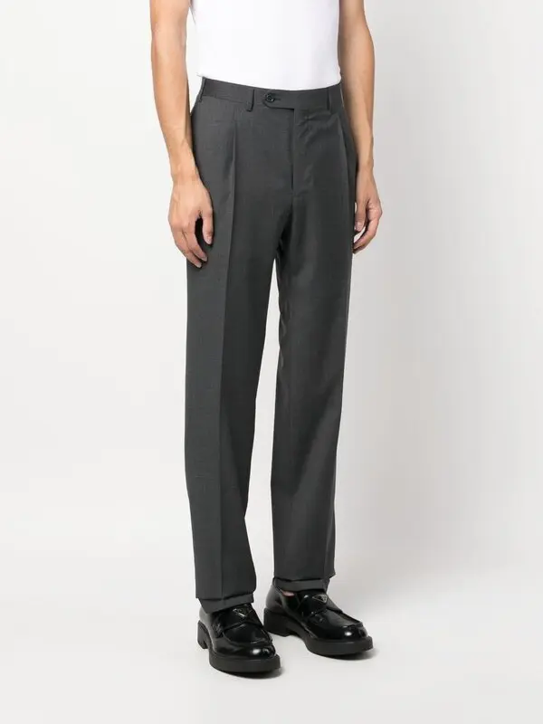 Canali Straight-leg Wool Trousers