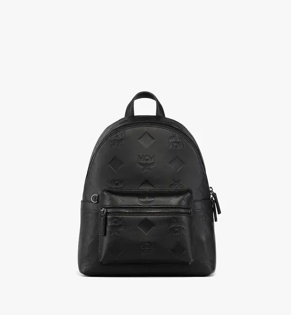 Mcm Stark Backpack In Maxi Monogram Leather