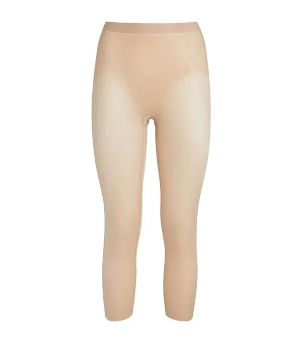 Spanx Shape Invisible Capri Pants Medium Control - Nude