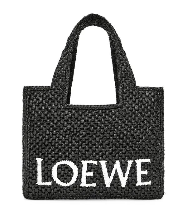 Loewe X Paula's Ibiza Small Font Tote Bag - Black